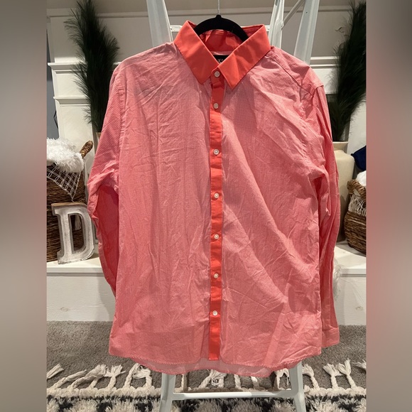 Express | Shirts | Mens Express Button Down Large Extra Slim Dress ...